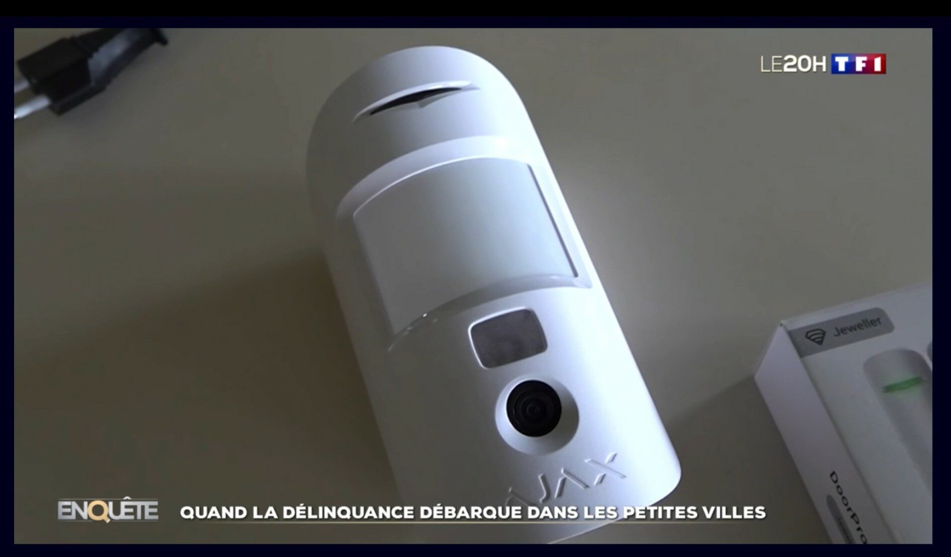 Alarme et vidéo-surveillance : ElectroSystem au JT de 20H sur TF1